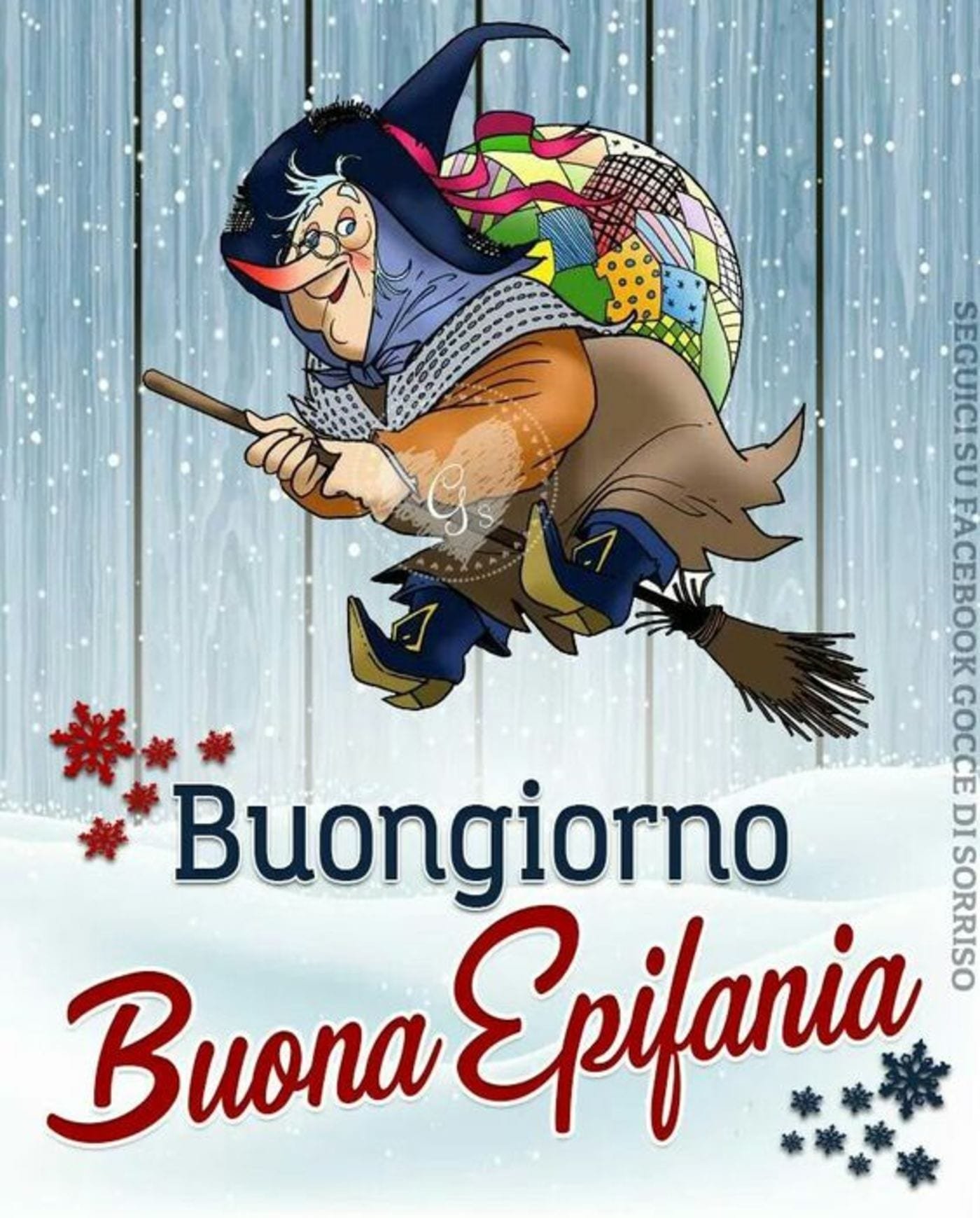 Buona Befana - Immagini nuove per augurare buona epifania 2021