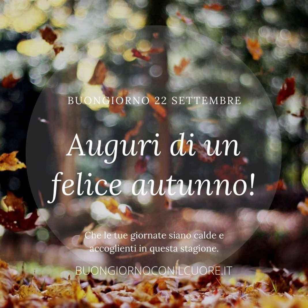 Frasi, immagini, citazioni e gif sull'autunno. Buon inizio della ...